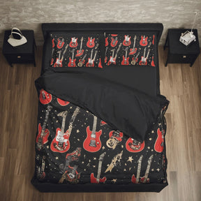 Rock Guitar Custom Bedding Set – Sleepbella