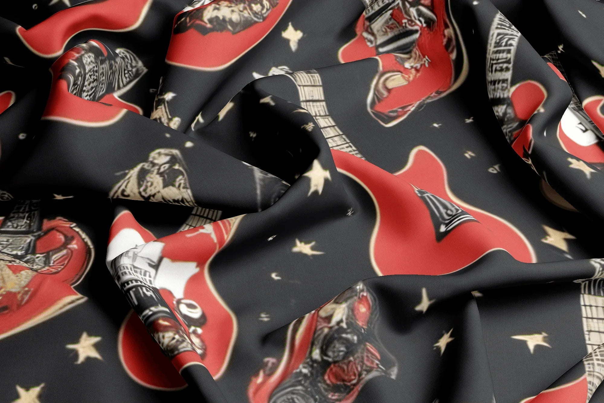 Rock Guitar Custom Bedding Set – Sleepbella