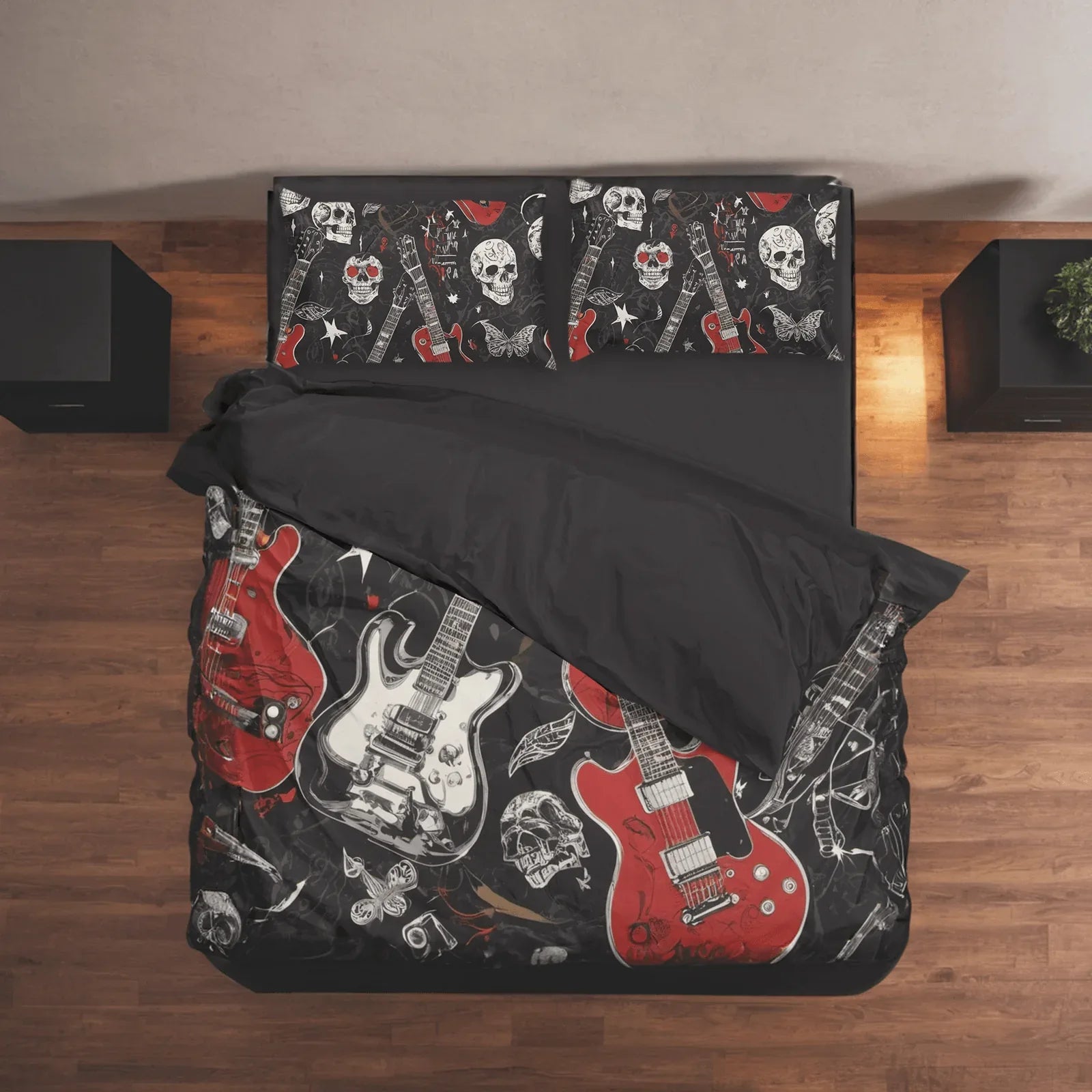Rock Guitar Custom Bedding Set – Sleepbella